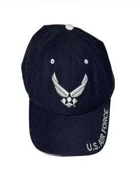 Us Air Force | Accessories | Vintage Us Air Force Hat Cap Navy Blue ...